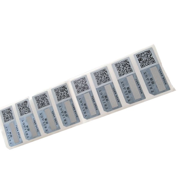 Quality Customizable logo Size Holographic Electronics Anti-Anti-ounterfeiting Label for sale