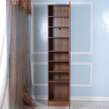 Quality Multi Layer 20 pairs Brown Removable Mirrored Shoe Cabinet for sale