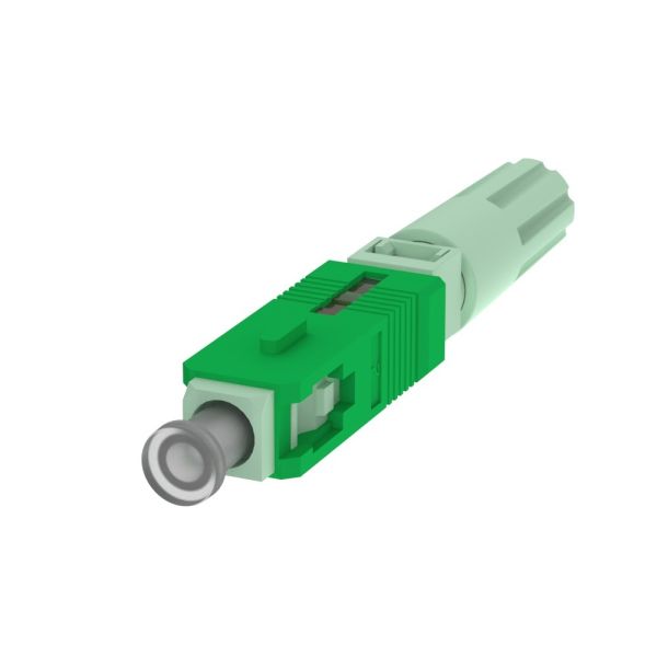 Quality SC APC Fiber Optic Fast Connector for Network Field Assembly Return loss APC for sale