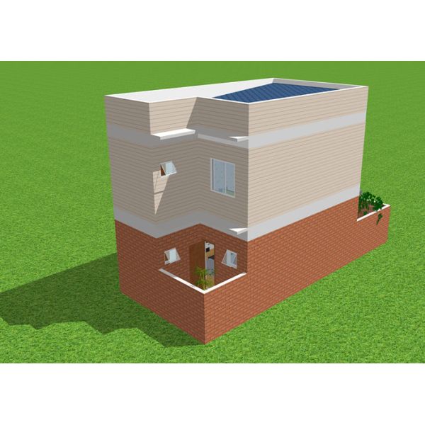 Quality Galvanised Prefab Lightweight Steel House Duplex Villa Apartment for sale