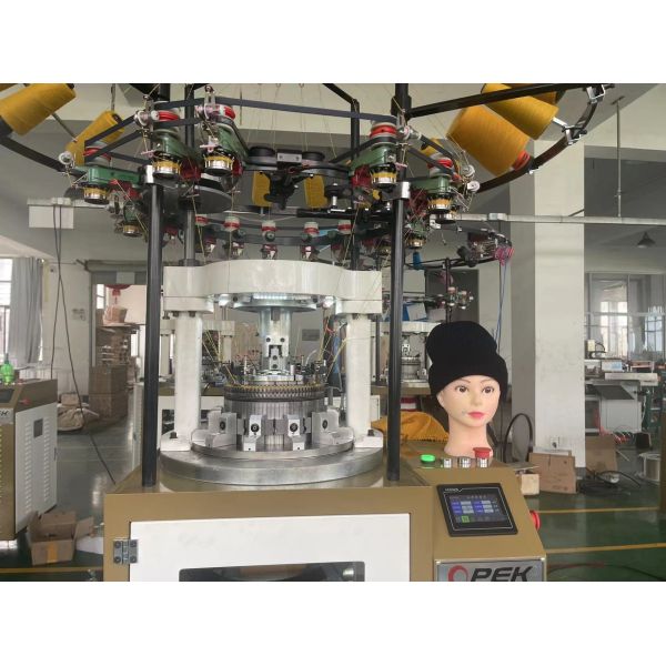 Quality Computerized Opek Circular Knitting Machine and Performance for Rib Hat for sale