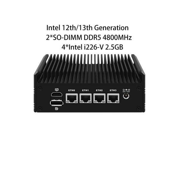 Quality Zynshield Desktop Firewall Intel 12th/13th Pfsense Ubuntu Linux 4*Inteli226-V for sale