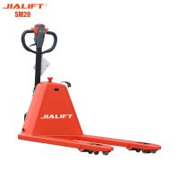 Quality Semi Electric Pedestrian Pallet Truck 2000kg 2 Tonne 2.5 Tonne for sale