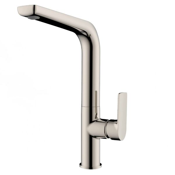 Quality Convenient and Stylish Kitchen Faucet with Slender Columnar Body and Flat Square for sale