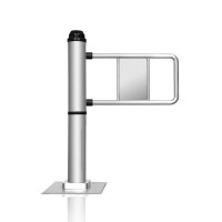 Quality Stainless Steel Swing Barrier Gate with 900mm Arm and High Protection for Pedestrian Access Control for sale