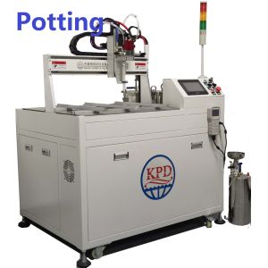 Quality 2-Part Coating Sealing Silicone RTV Glue Potting Machine for SMT Production Line for sale
