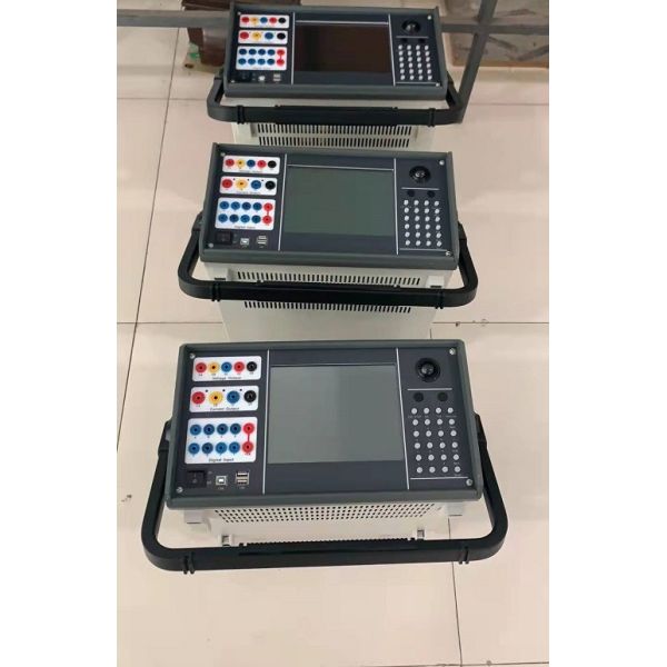 Quality 0.5 class in-built PC Four Phase Three Phase Protection Relay Test Equipment LCD Display for sale