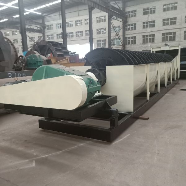 Quality Spiral Sand Washing Machinery with 20-400 t/h Capacity 95%+ Cleaning Rate and Single or Double Spiral Options for sale