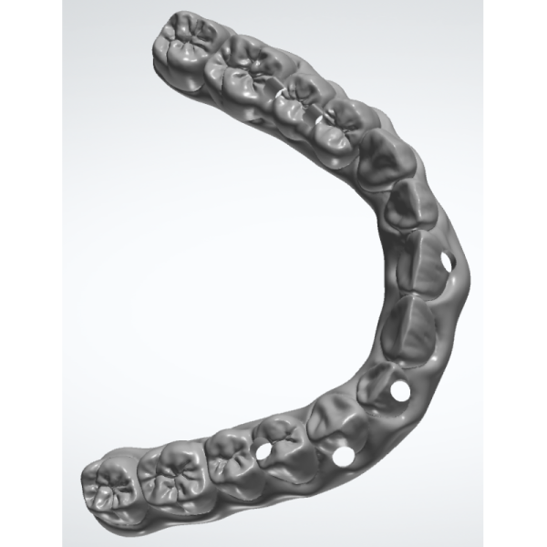 Quality Digital Aluminum Bar with Temporary Teeth for Dental Study Models for sale