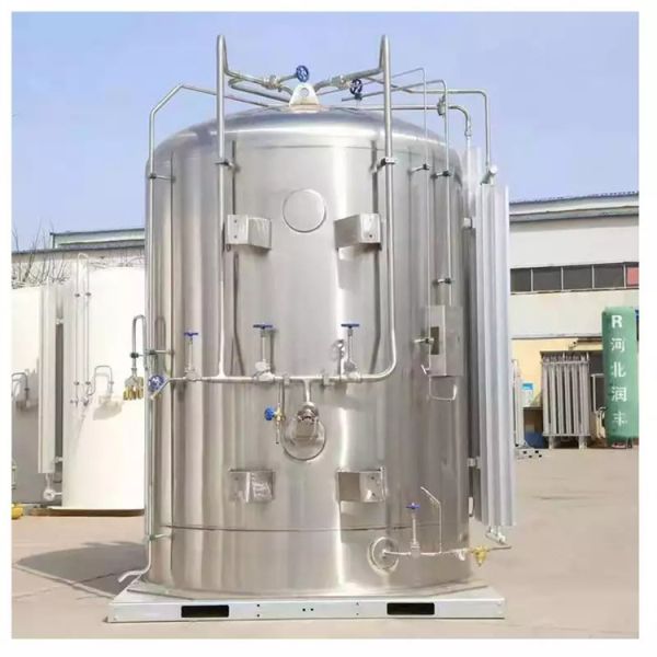Quality 2m3 Micro Bulk Tanks Company High Pressure Cryogenic Liquid For Oxygen for sale