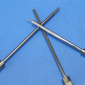 Quality High Precision Metal Ceramic Tungsten Carbide Double-Hole Insert Pin for sale