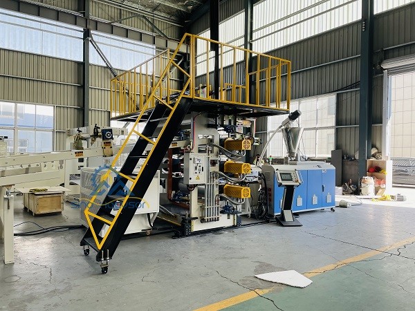 Quality 15m/Min UV PVC Sheet Manufacturing Machine Marble Sheet Extrusion Line 380V 50Hz for sale