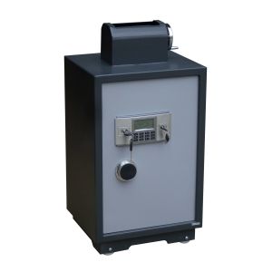 Quality Secure Black Single Door Tb-63 Safe Deposit Box for Secure Cash and Coin for sale