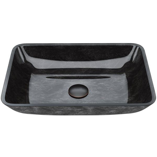 Quality Dark Green Bathroom Wash Basins 18 Inch Gray Onyx Handmade Rectangular for sale