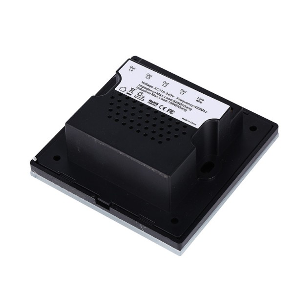 Quality Smart Home Uk Standard Timer Touch Smart Wall Switch Time Control Lamp Light for sale