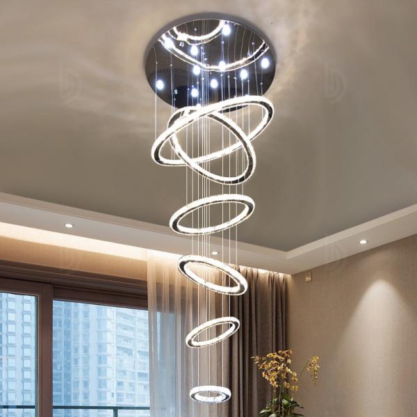 Quality OEM ODM Modern Luxury Custom Made Crystal Large Chandeliers Multipurpose for sale