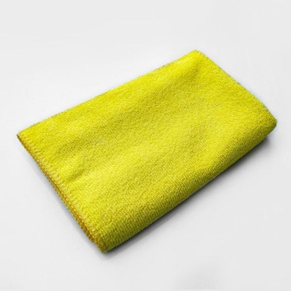 Quality Reusable Microfiber Washcloths 100% Microfiber Technic Plain Solid Color 40x40cm for sale