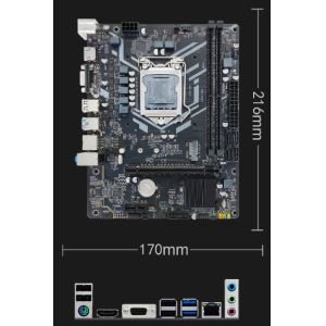 Quality 2*DDR4 INTEL LGA1200 Gaming Mainboard 11th 10th GEN Supported Motherboard for sale