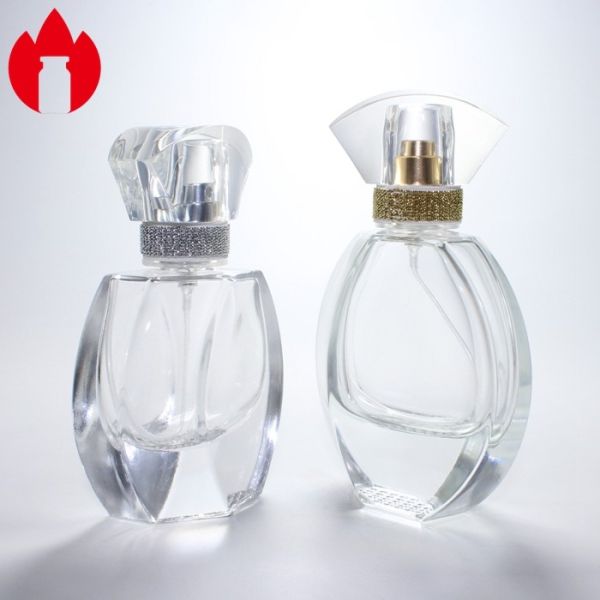 Quality Perfume Bottle Customized Empty Cosmetic Perfume Glass Bottle Vial for sale