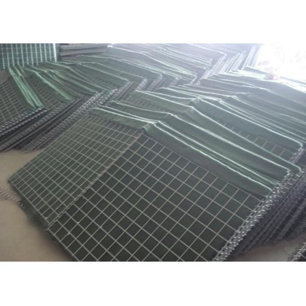 Quality ISO Military Welded Gabion Box 3-6mm Wire Diameter 1.98x2.3x1.8m for sale