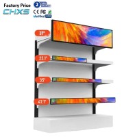 Quality CH 23.1 Android Commercial Shopping Mall Poster Stretched bar Lcd Digital for sale