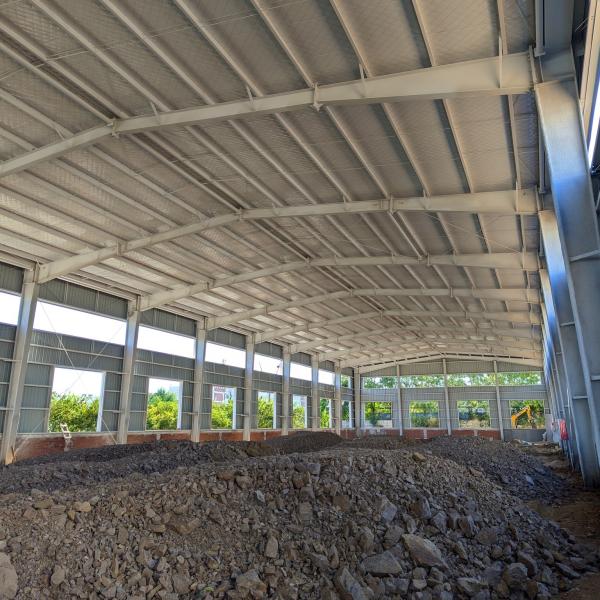 Quality High-Rise Factory With Insulated Roof Ventilation System for sale