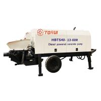 Quality Hopper Volume 0.4m3 Electronic Concrete Delivery Pump Motor Powered for sale