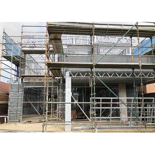 Quality Light Steel Structural Prefab Engineered Steel Homes Earthquake Proof Residentia for sale
