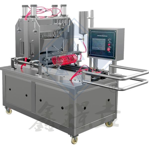 Quality Sandwich Multi-Color Pectin Gelatin Soft Candy Pouring Machine for Candy for sale