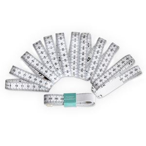 Quality Foldable Flexible Clothing Tape Measure White Color 80 Inches 2 Meters Length for sale