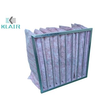 Quality Glass Fiber Bag Air Filters M5 M6 F7 Efficiency Industrial Application for sale