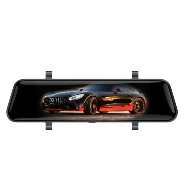 Quality Dual Lens RAM2GB 1080P Dash Cam 10 Inch Rear View Mirror Car DVRs Mirror for sale