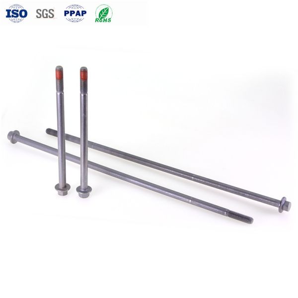 Quality Grade 10.9 Alloy Steel Hex Flange Bolt M3-M18 10-450mm Galvanized for sale