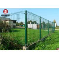 Quality OEM 50x100mm Welded Wire Mesh Panel Round Tubular Post iron for sale