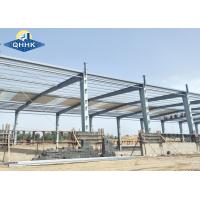 Quality Galvanized Steel Structure Buildings With Bolt Connection Method And Painted Surface for sale