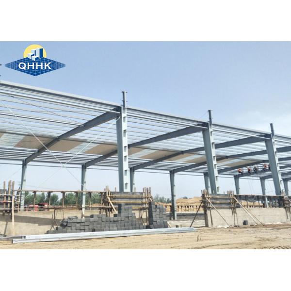 Quality Galvanized Steel Structure Buildings With Bolt Connection Method And Painted for sale