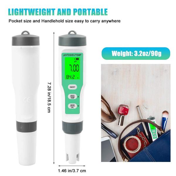 Quality Lab Water Purity Electronic Tester Portable Digital Pen Type PH Meter for Lab for sale