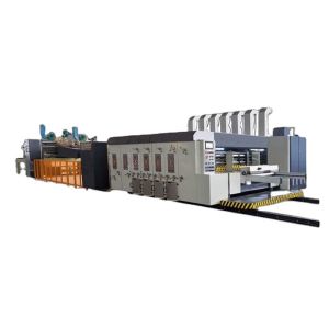 Quality Low Noise Carton Auto Folder Gluer Machine 200m/Min Design Speed for sale
