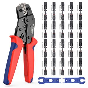 Quality Ergonomic PV Solar Crimping Tool Kit Multicolor Anti Abrasion for sale