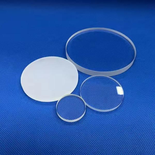 Quality Custom Fused Silica Quartz Glass Plate Laboratory Frosted Opaque White Quartz for sale