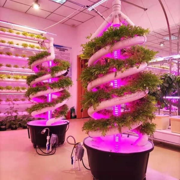 Quality Vertical Spiral Plant Grow Hydroponic Tower Cultivation garden aeroponics System for sale