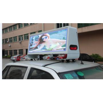Quality 80W P4 SMD1921 Taxi Top LED Screen 5000nit 1000x360mm for sale