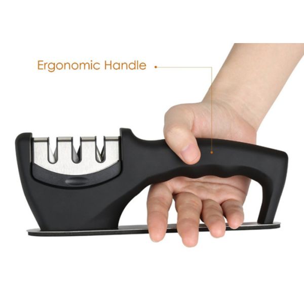 Quality Professional Portable Ceramic Knife Sharpener Stainless Steel Kitchen Tools for sale