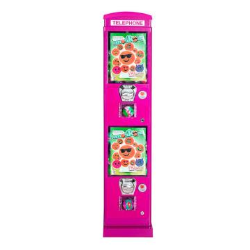 Quality Amusement Game Vending Machine Kiosk Telephone Booth Shape for sale
