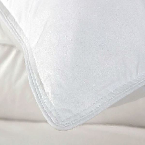 Quality Rectangle Duck Down Hotel Like Pillows King Size Hotel Pillows With Woven for sale