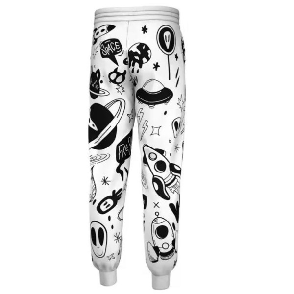 Quality Customization Sublimation Print On Demand Sweatpants Regular Fit for sale