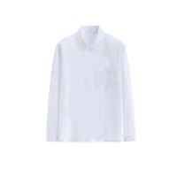 Quality Schoolwear Formal Shirts Custom Girls Boys Longsleeve White Shirts for sale