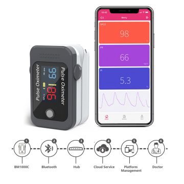 Quality Pulse Oximeter Remote Patient Monitoring Device With Customizable Alerts for sale