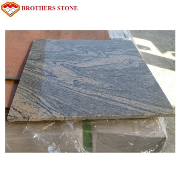 Quality Polished Juparana Granite Glazed Wall Tile Building Material Wear Resistant for sale