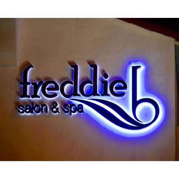 Quality Customized Acrylic Logo New LED Light Box Creative Luminous Character 3D LED Sign for sale